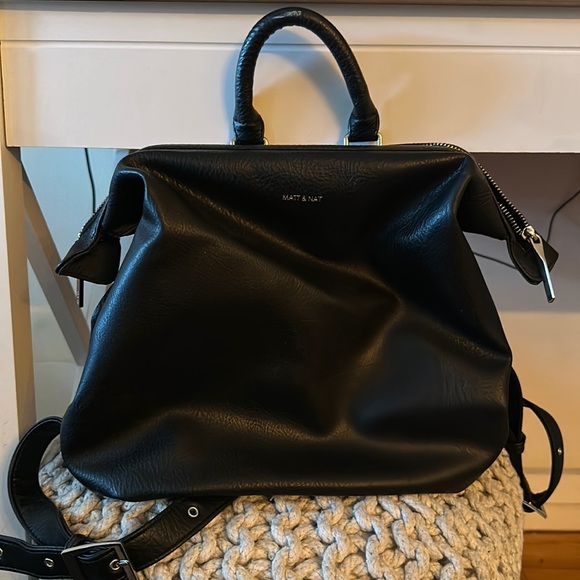 Matt & Nat | Bags | Mat And Nat Leather Backpack | Poshmark